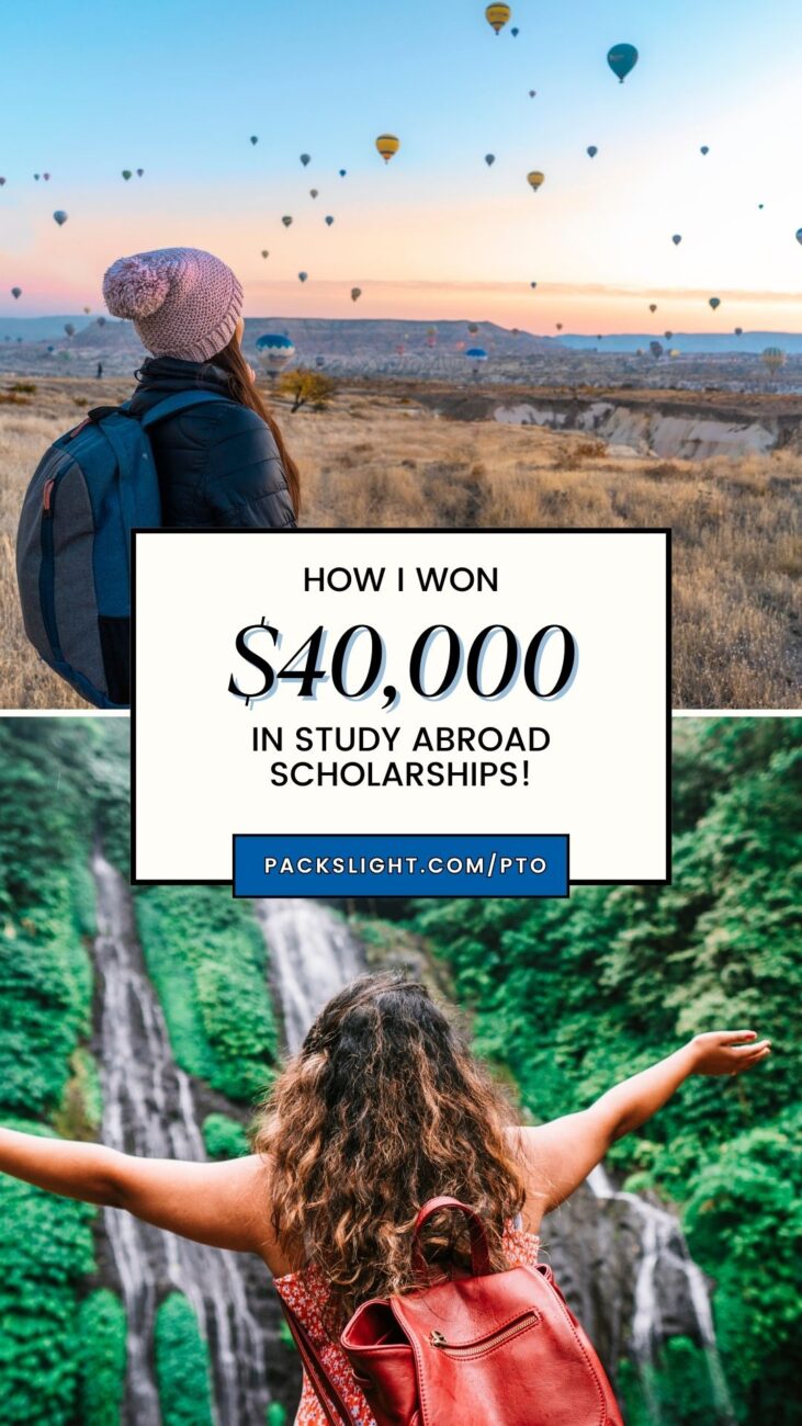 Study Abroad Scholarships: How I Won $40,000 and You Can Too!