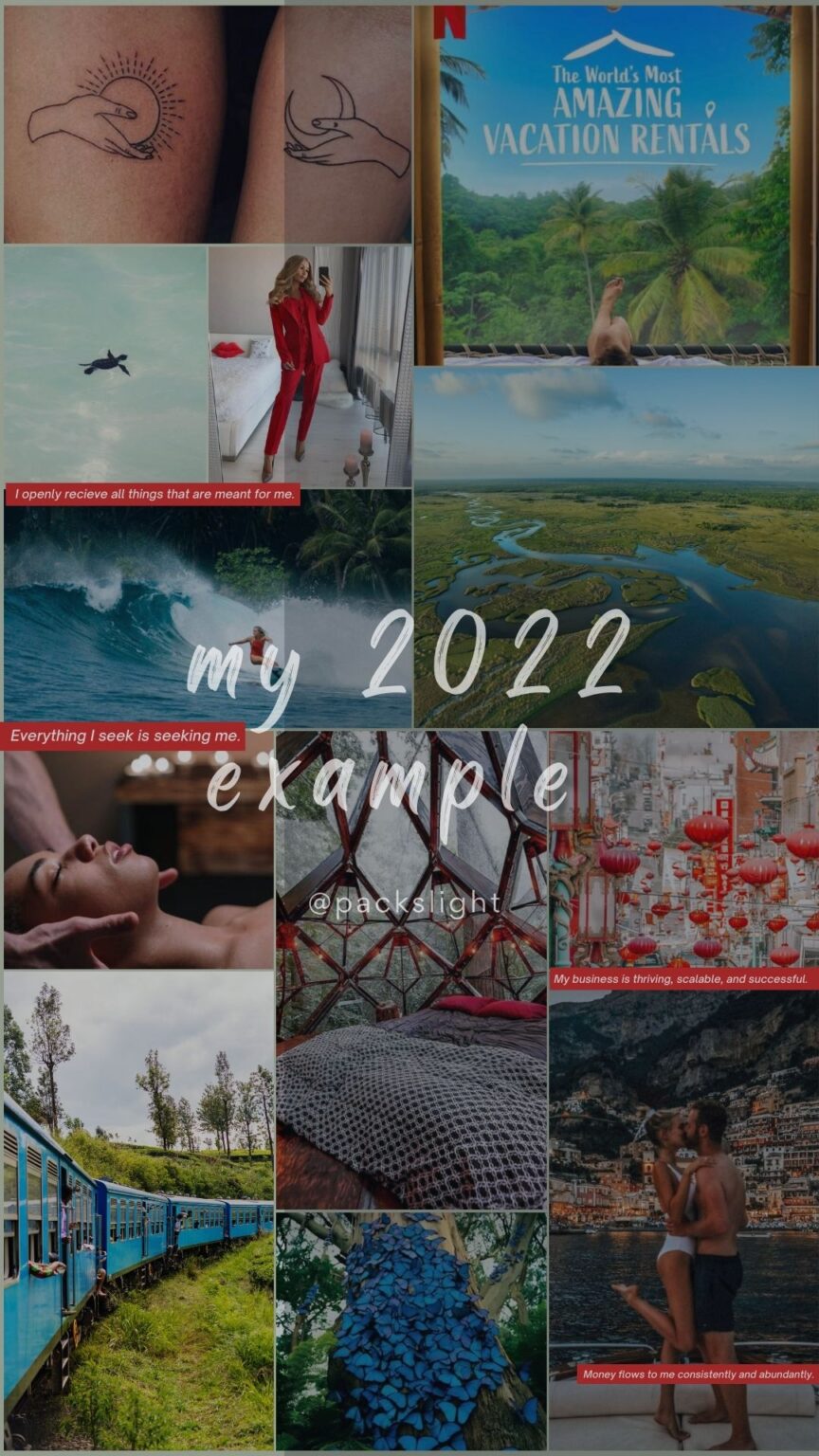 How to Actually Reach Your Dreams this Year: Vision Boarding 101